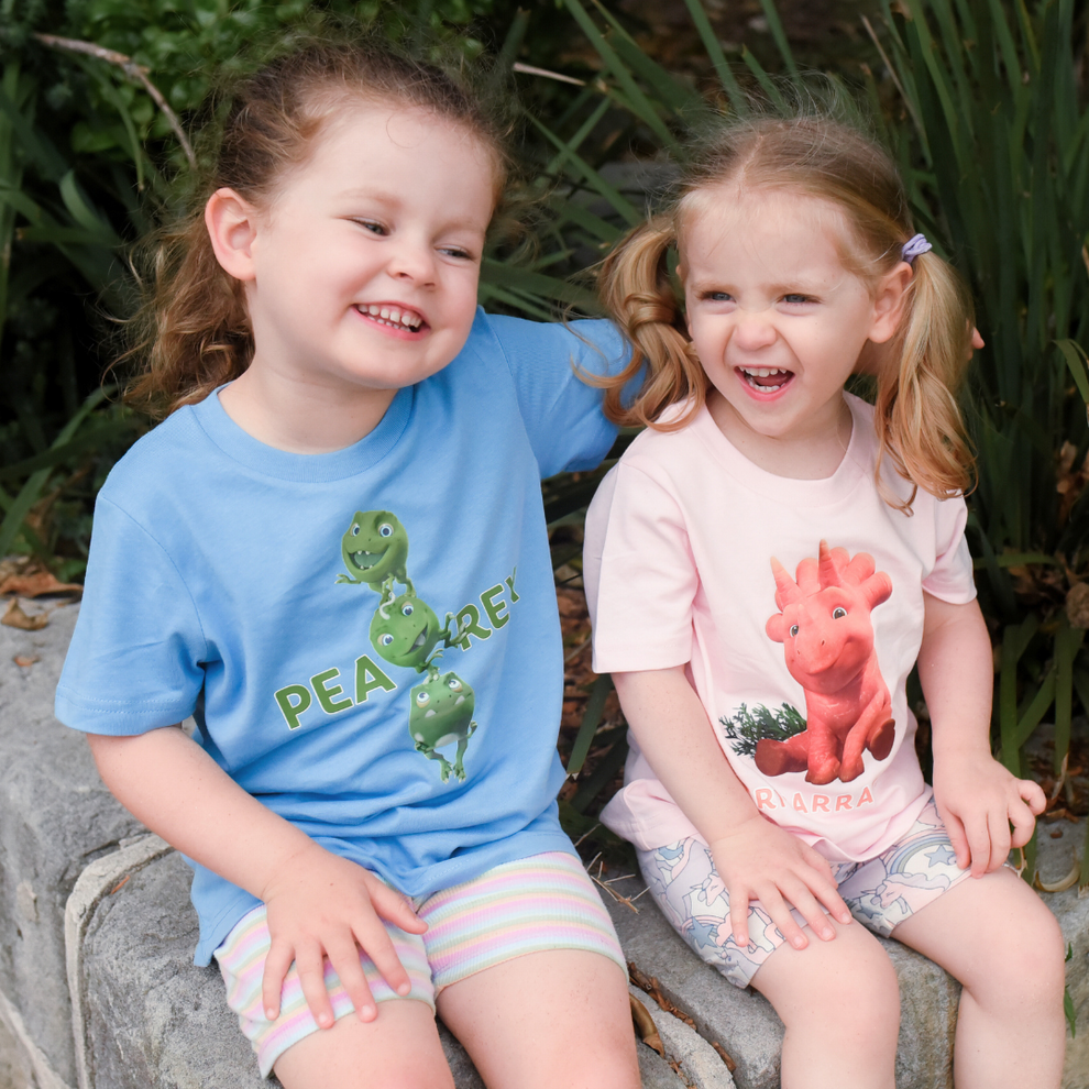 Vegesaurs T-shirt - Pea Rex - Pea Rex – Cheeky Little Shop